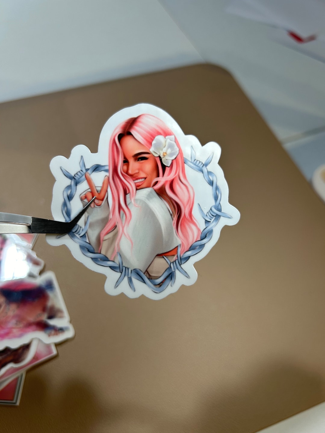 Karol G Sticker, Kindle Sticker, Decal Laptop Sticker, Planner, Karol G ...