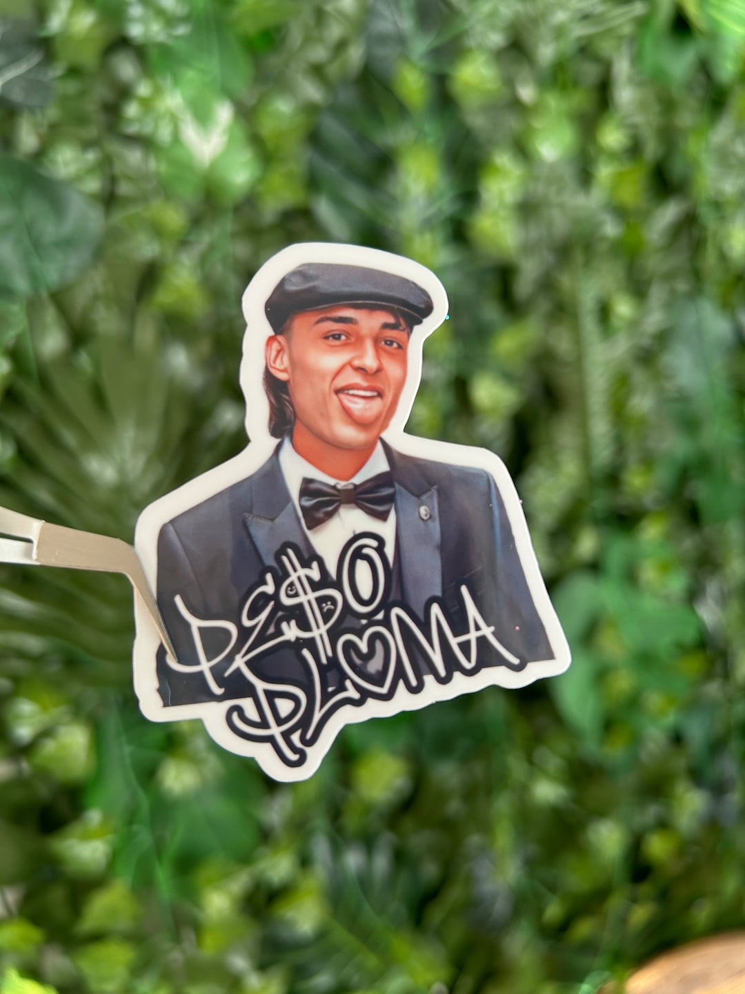 Peso Pluma Vinyl Sticker, Peso Pluma Sticker, Peso Pluma Heart Sticker ...