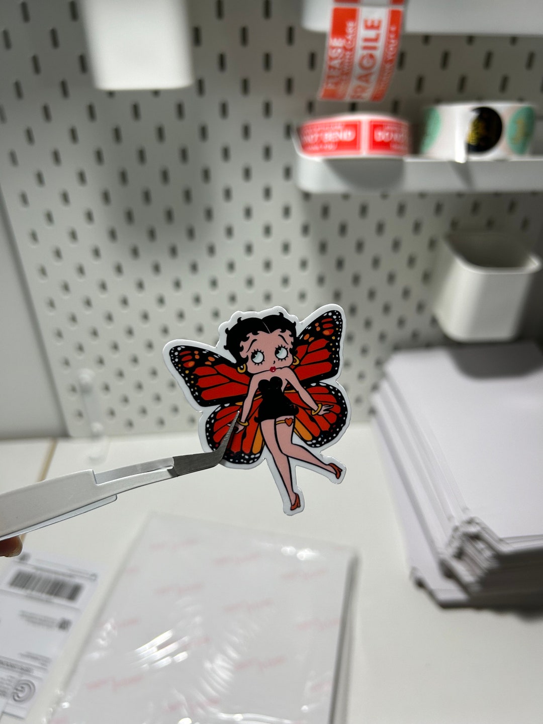 Betty Boop Classic Betty Boop Stickers Cartoon Stickers Laptop