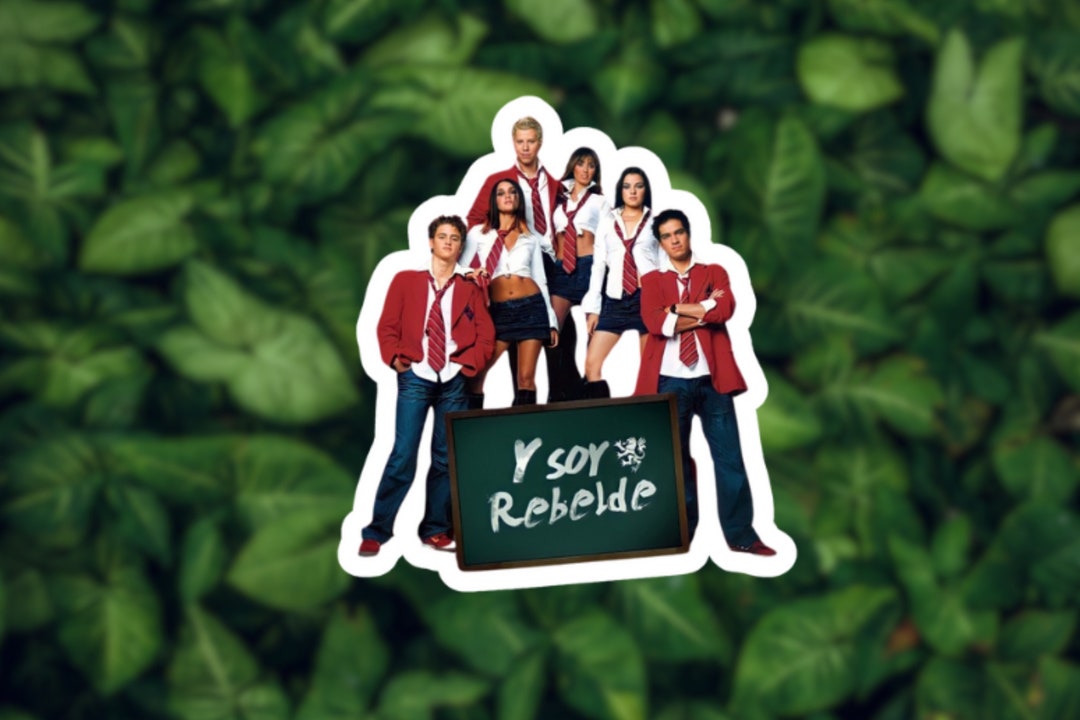 Rebelde Vinyl Sticker , RDB, Rebelde, Novelas, Spanish, Latino - Etsy