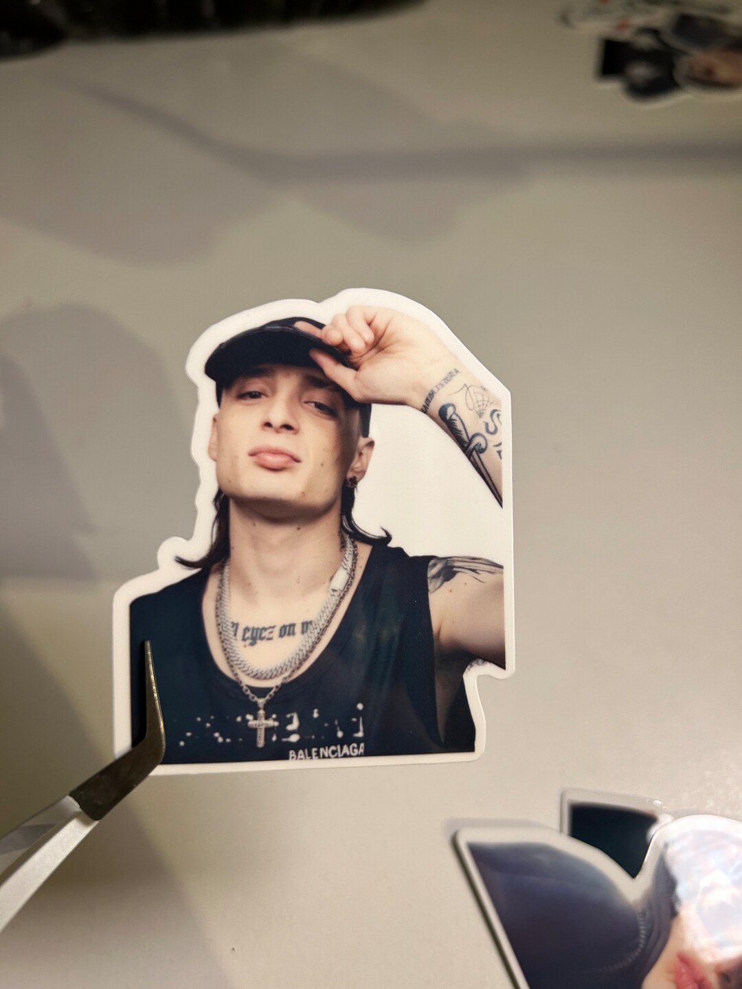 Peso Pluma Vinyl Sticker, Peso Pluma Sticker, Peso Pluma Heart Sticker ...