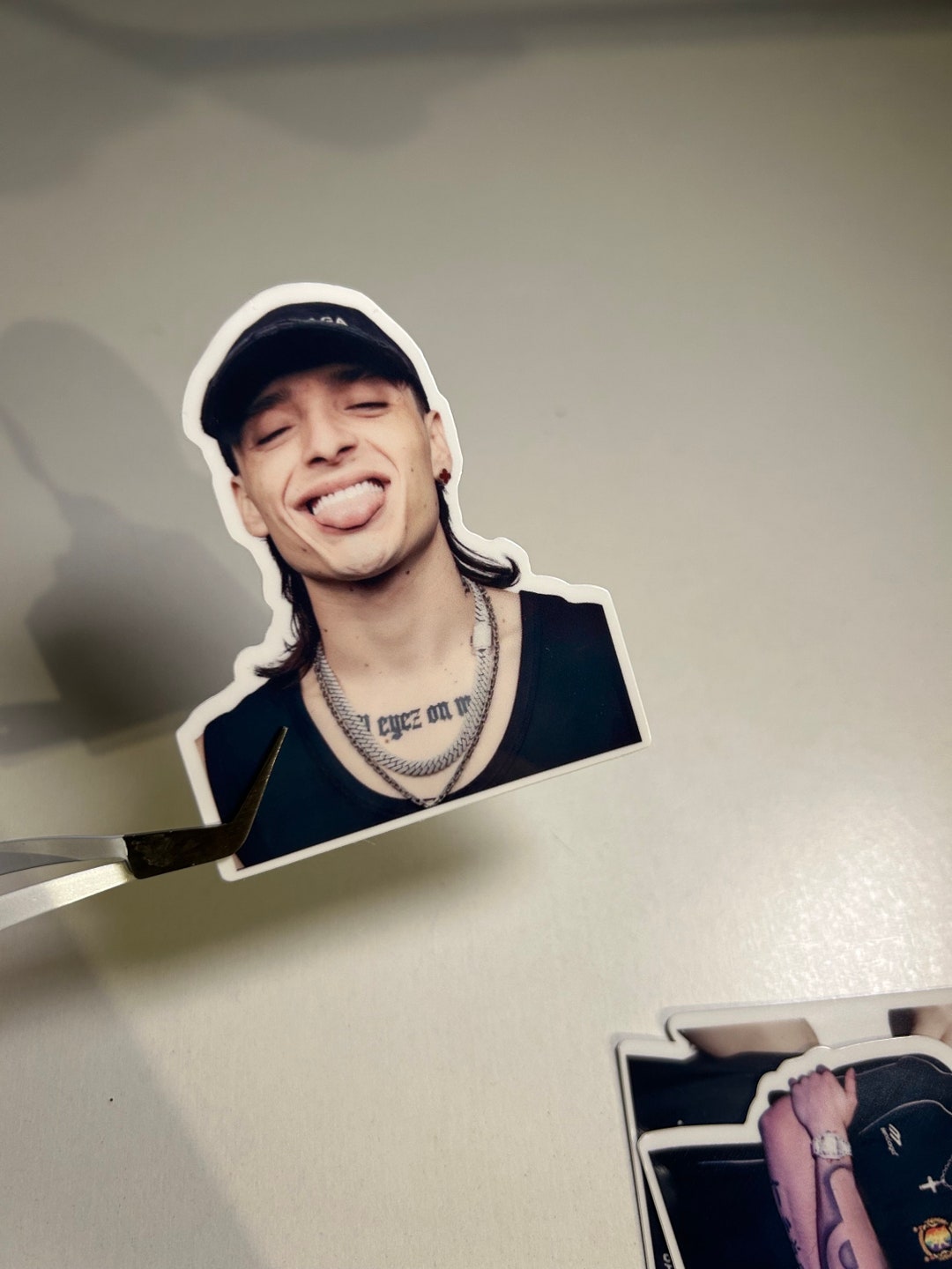 Peso Pluma Vinyl Sticker, Peso Pluma Sticker, Peso Pluma Heart Sticker ...