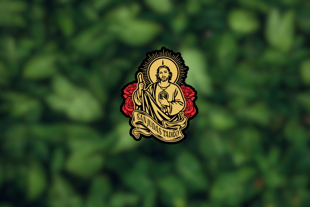 San Judas Sticker - Etsy