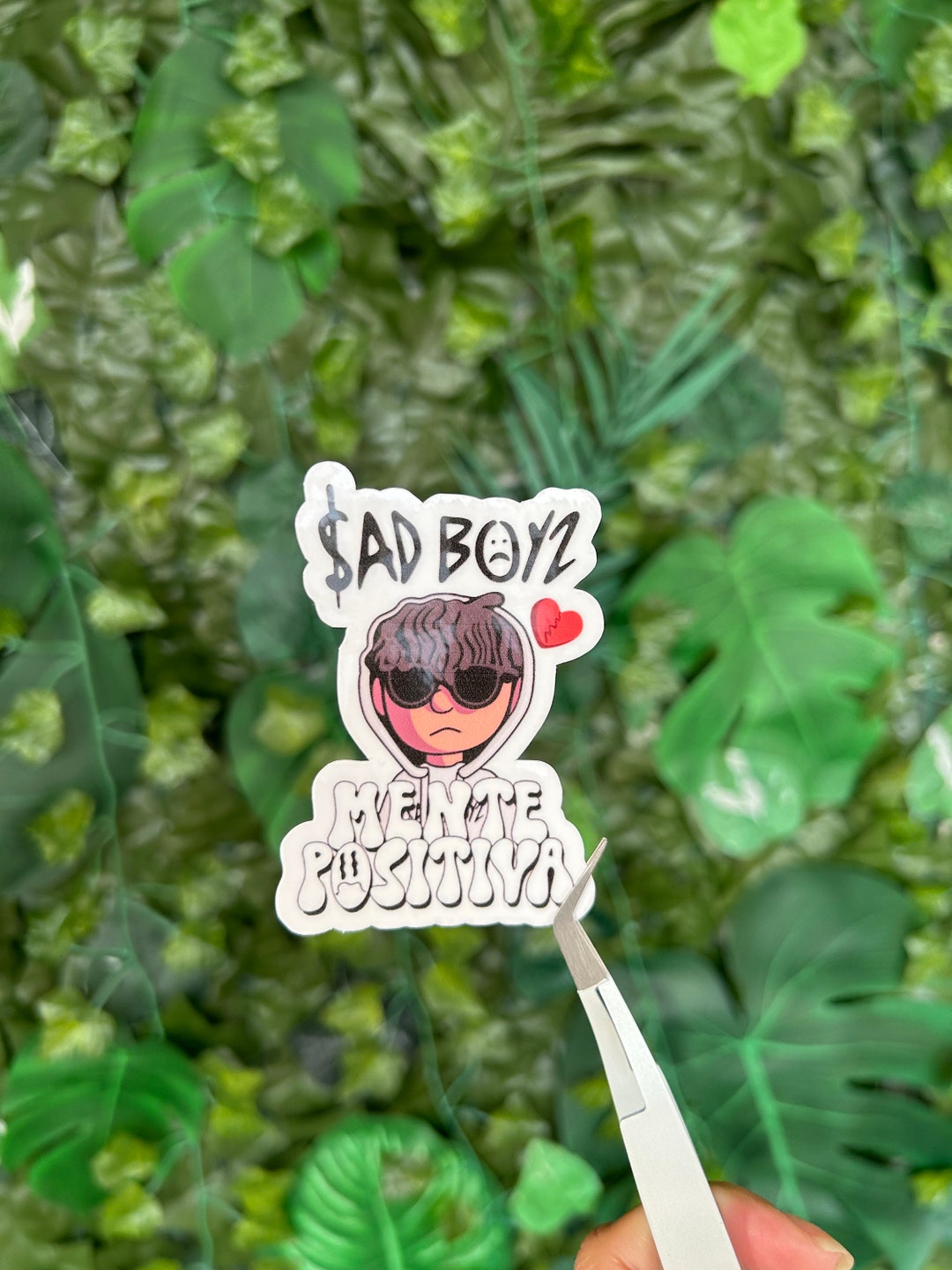 Junior H Sticker, Junior H, Sad Boyz L Custom Doble P Stickers Mexican ...