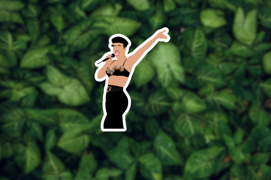Selena Sticker Selena Quintanilla Como La Flor Stickers - Etsy
