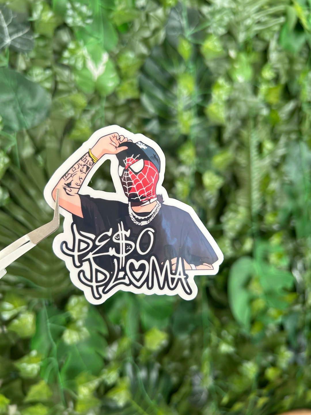 Peso Pluma Vinyl Sticker, Peso Pluma Sticker, Peso Pluma Heart Sticker ...