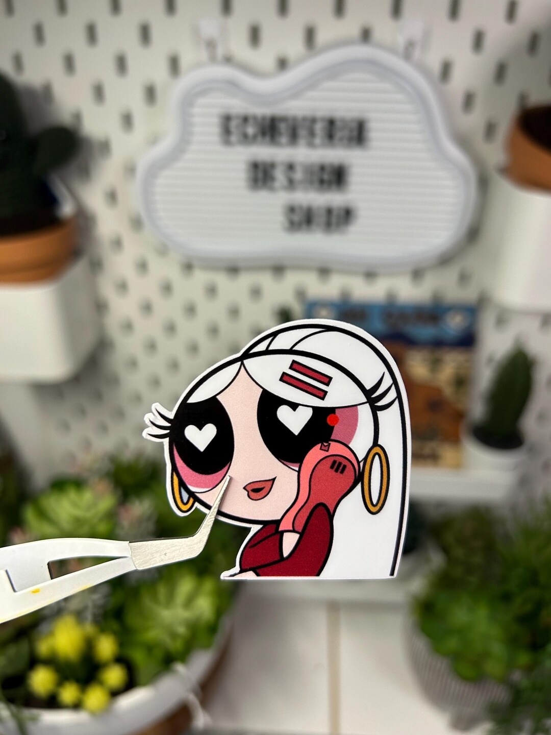 Latina Powerpuff Girl Chica Poderosa Sticker, Latino Sticker, Vinyl ...
