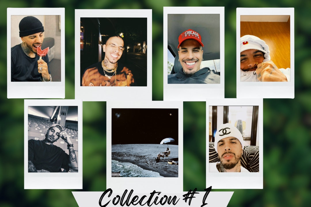 Rauw Alejandro Polaroid Sticker Bundle L Rauw Merch L Rauw Concert ...