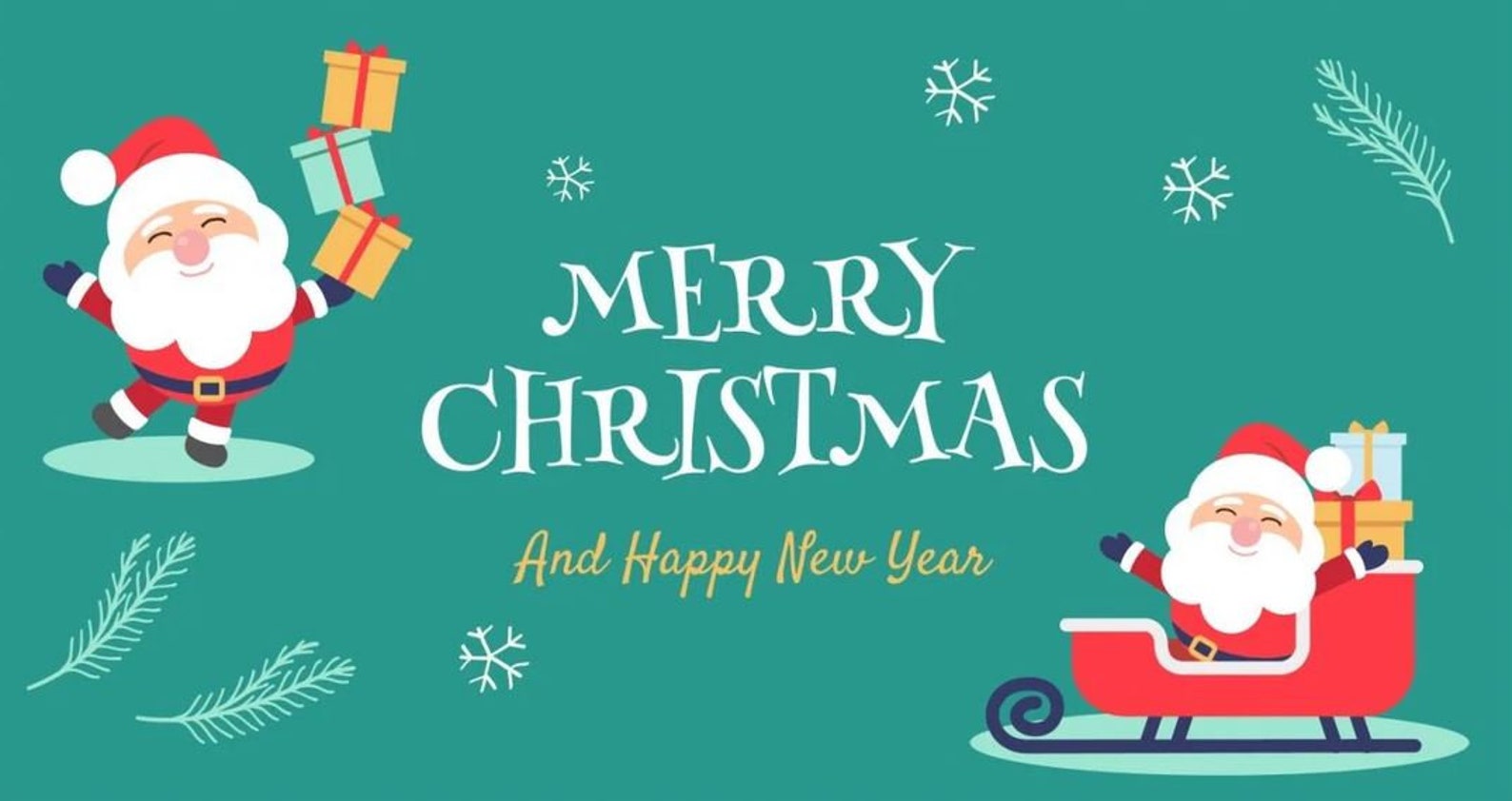 Cute Christmas Cards in Powerpoint (32 Slides) - Etsy