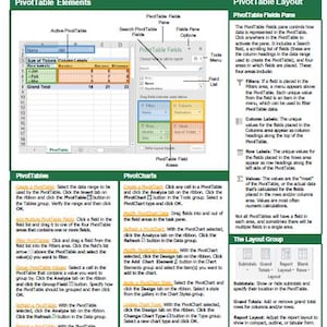 Ultimate Excel Cheat Sheet - Etsy