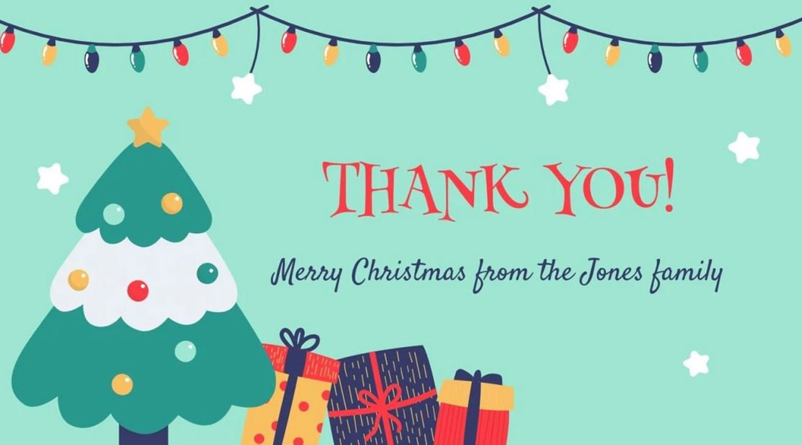 Cute Christmas Cards in Powerpoint (32 Slides) - Etsy
