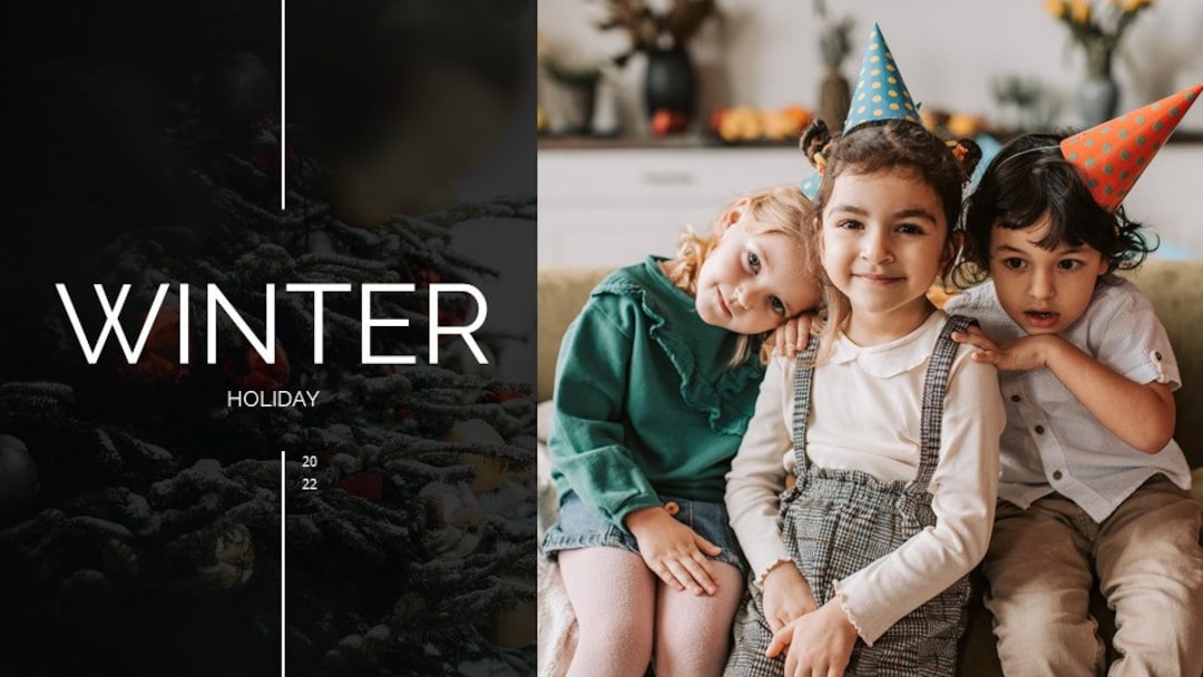 Winter Holiday Powerpoint Template (20 Slides) - Etsy