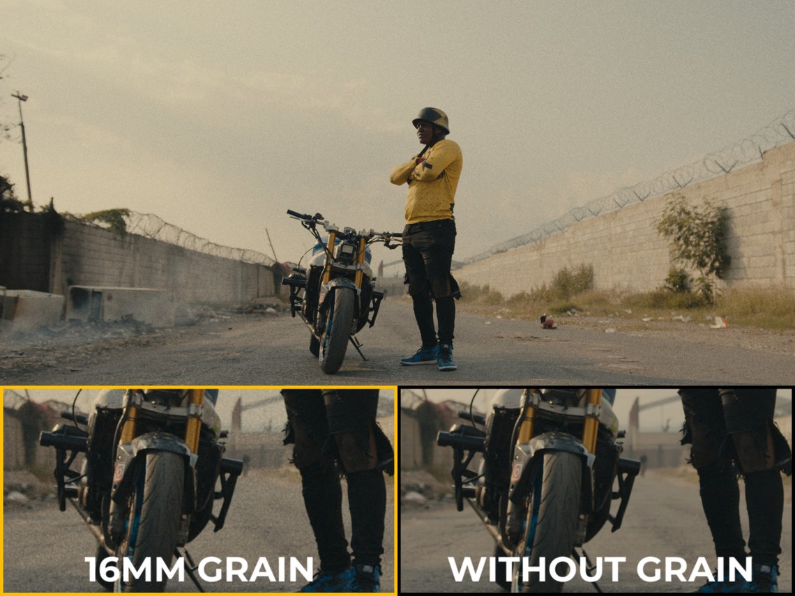 FILM GRAIN Overlays 16mm & 35mm Texture With Dust and Scratches and ...