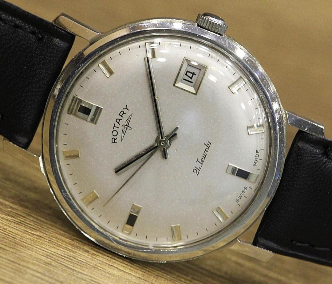 SWISS Watch "rotary"-1960's, Cal. AS 1746/47, 21 Jewels, Swiss Watch ...
