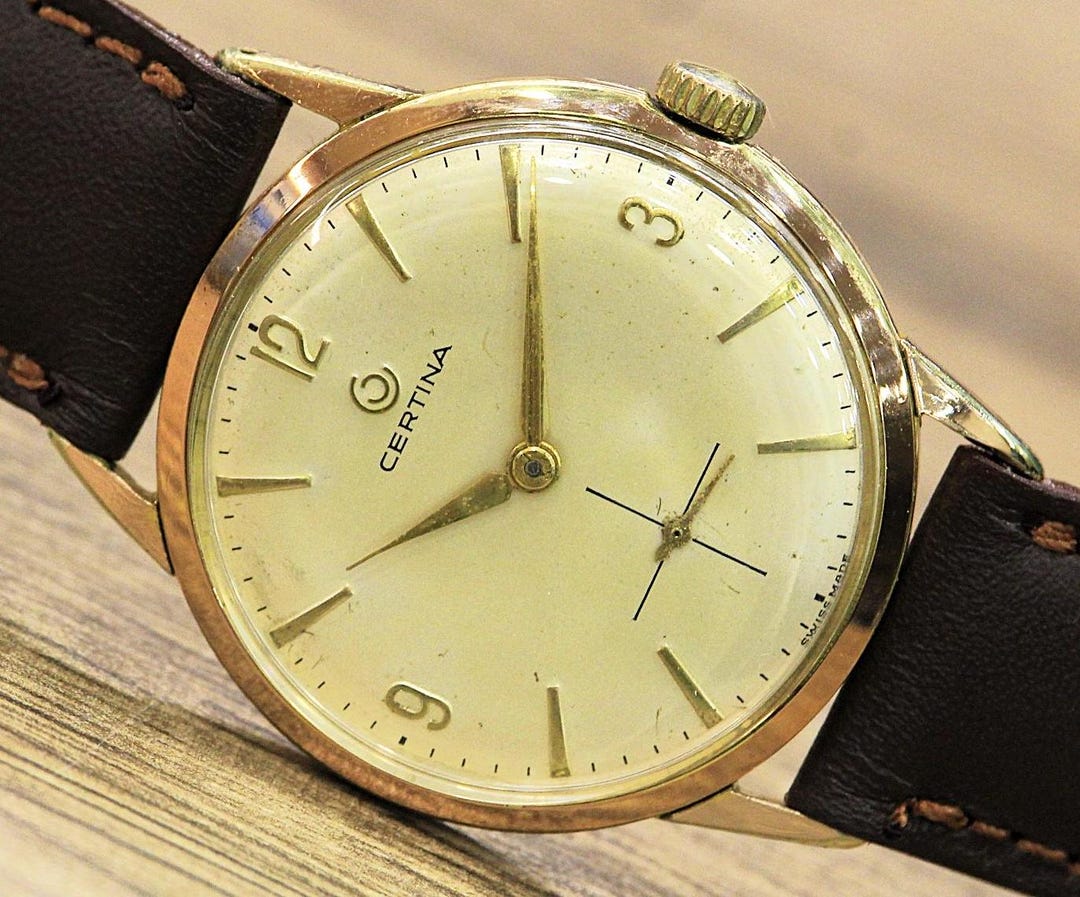 Rare Vintage SWISS Watch CERTINA - 17 Jewes-1950s, Cal. 410, Men's ...