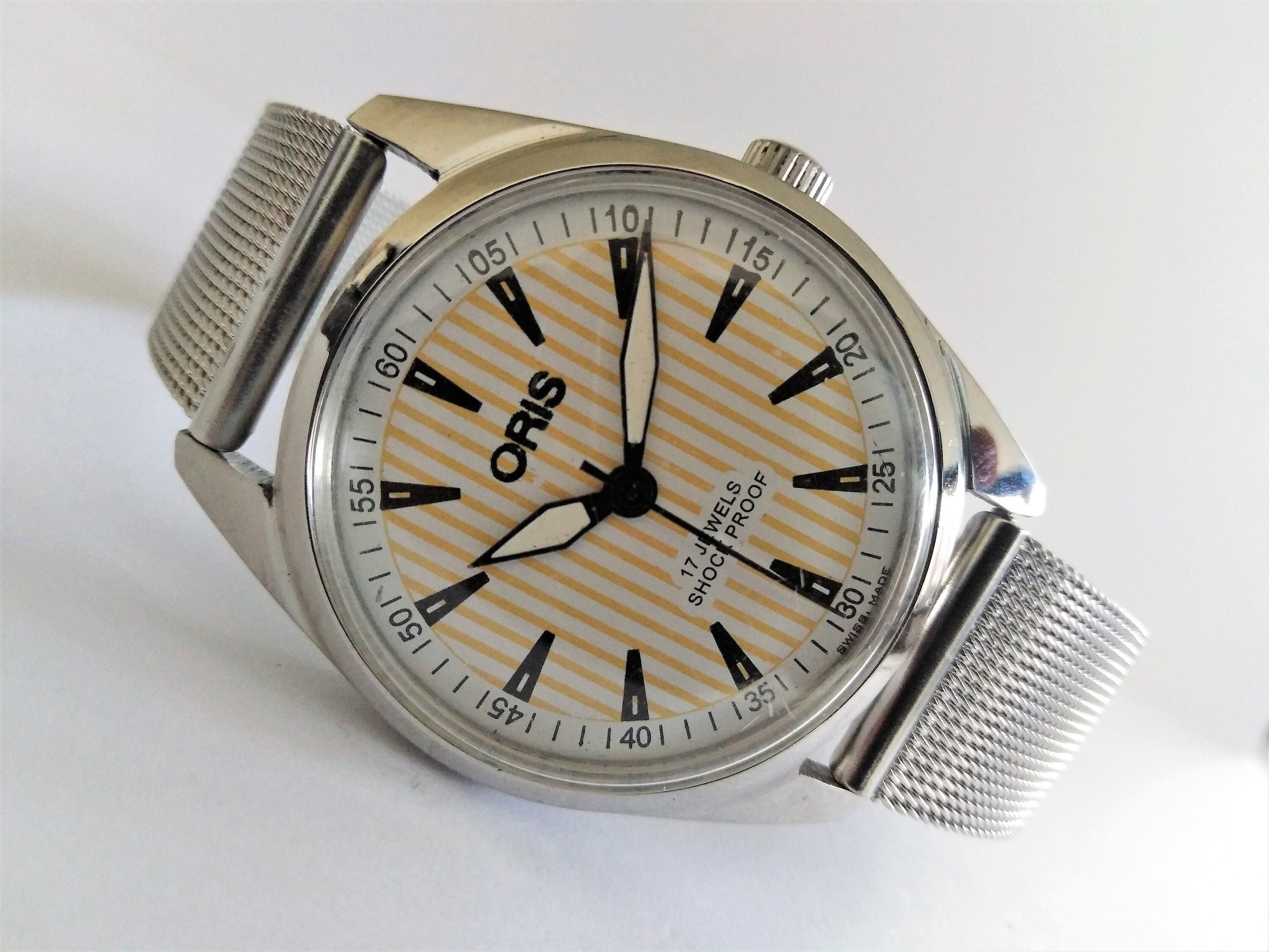 VINTAGE ORIS, Swiss Watch 17 Jewels, Swiss Mechanical Watch, Controlled ...