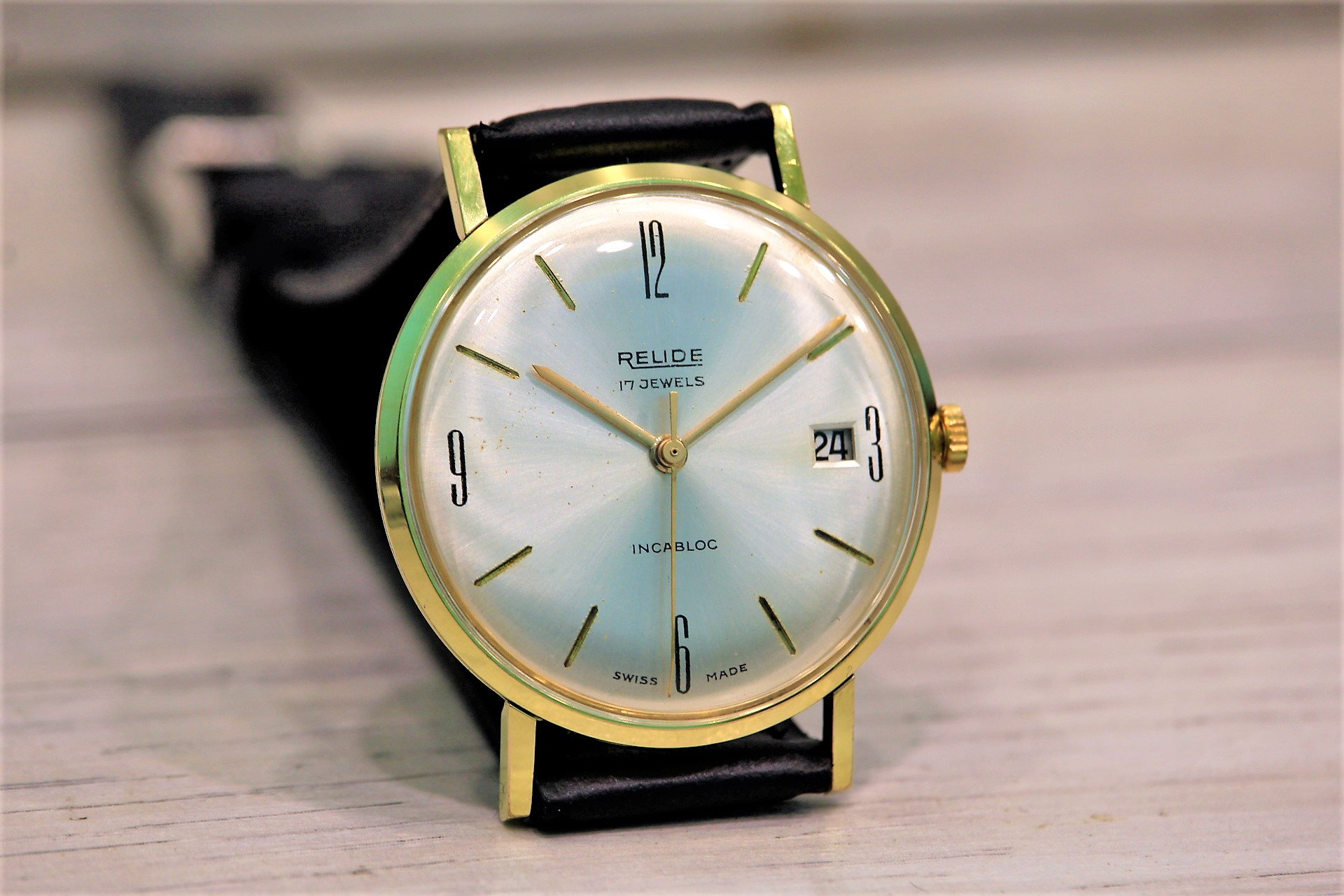 SWISS Made Men's Watch, Vintage Watch relide Cal. ETA 2409-17 Jewels ...