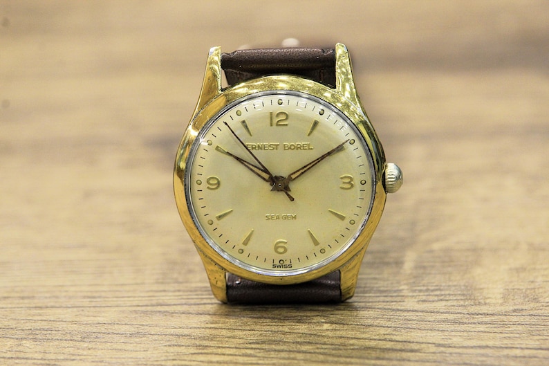 Amazing Swiss Watch ERNEST BOREL, 17 Jewels, Swiss Watch, Vintage Watch ...