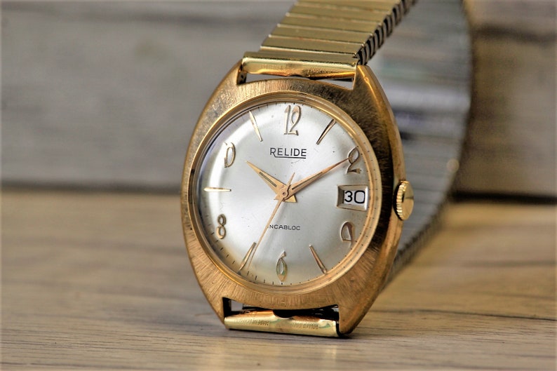 SWISS Made Men's Watch, Vintage Watch relide Cal. AS 1702/03, 17 Jewels ...