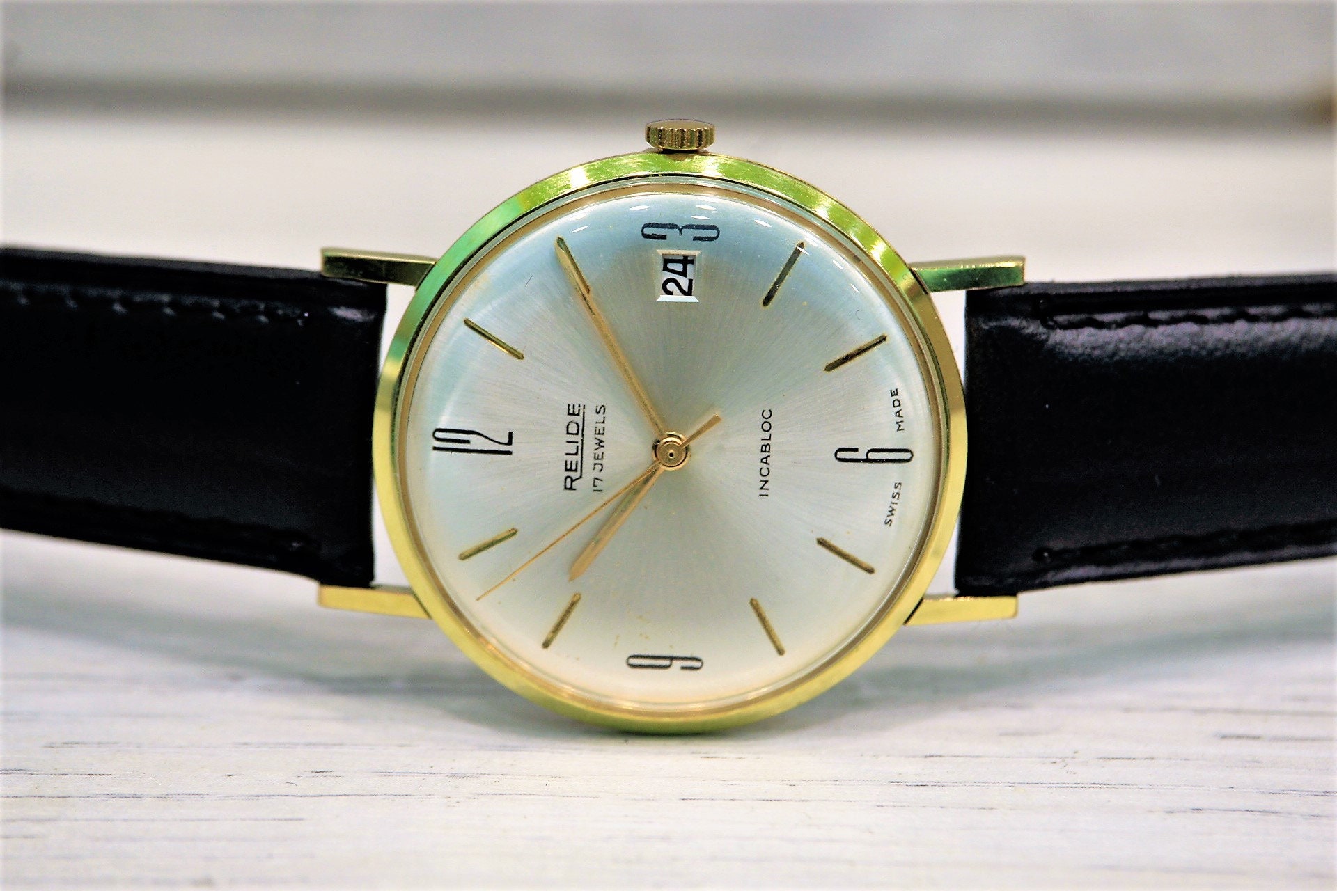 SWISS Made Men's Watch Vintage Watch relide - Etsy