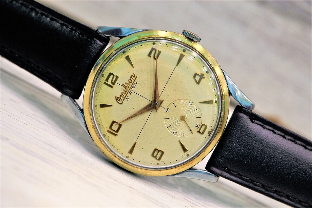 SWISS Watch "omikron"-1955's, Cal. AS 1130, 17 Jewels, Swiss Watch ...