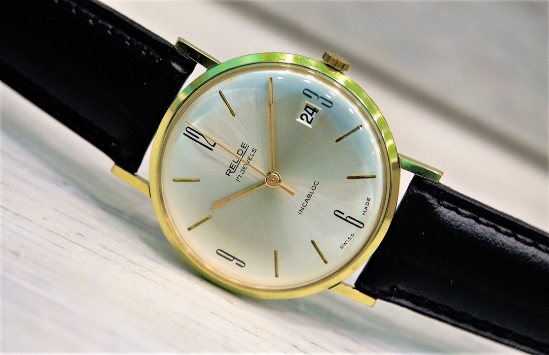 SWISS Made Men's Watch Vintage Watch relide - Etsy