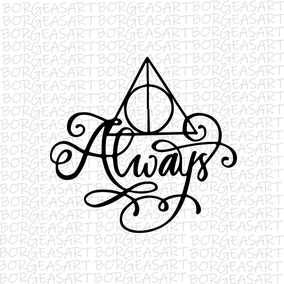 HP Svg siempre Harry siempre HP Svg archivos Png Magic - Etsy España