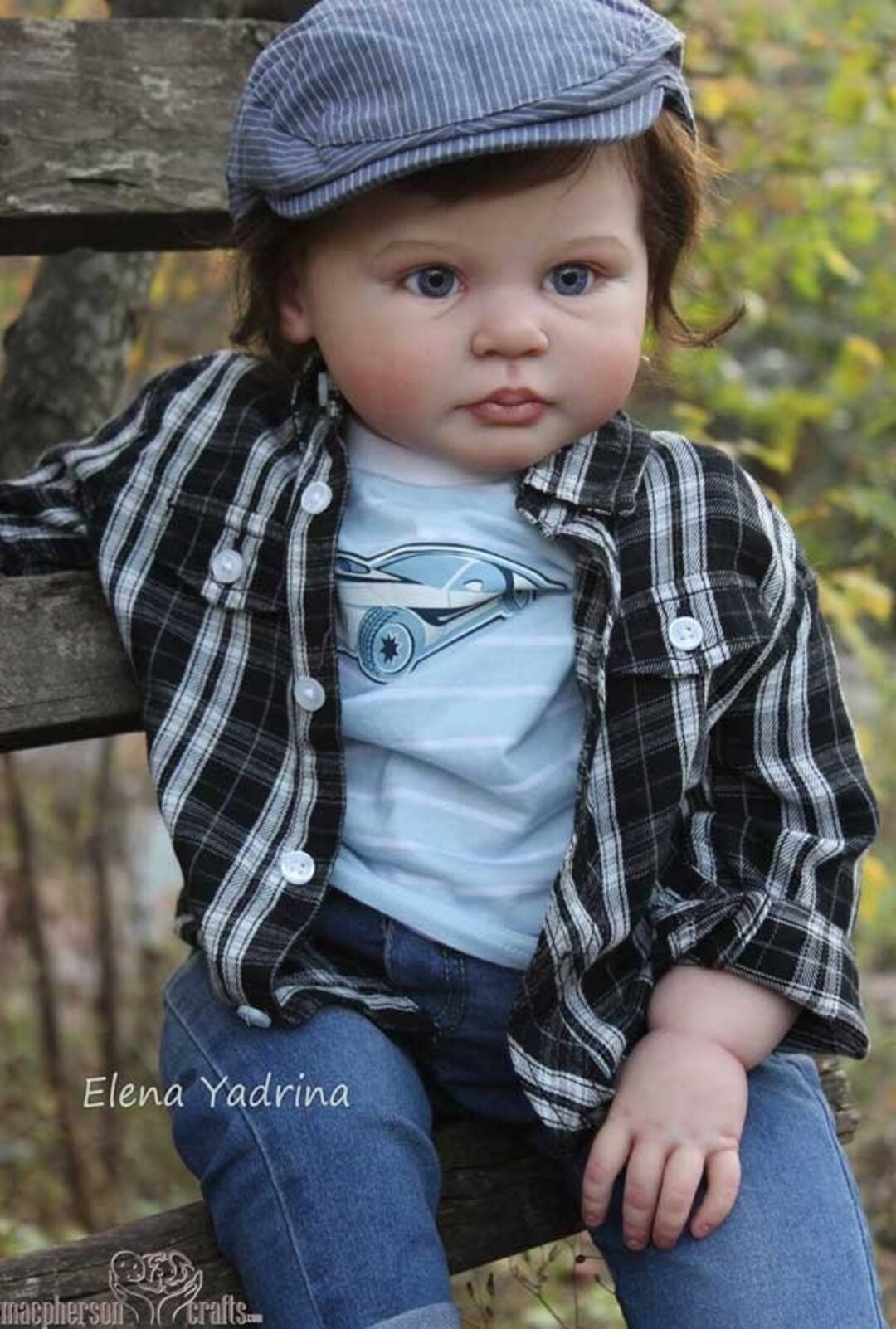 CUSTOM REBORN. Reborn Toddler Vinyl Baby Doll Lily Beth by Ann ...