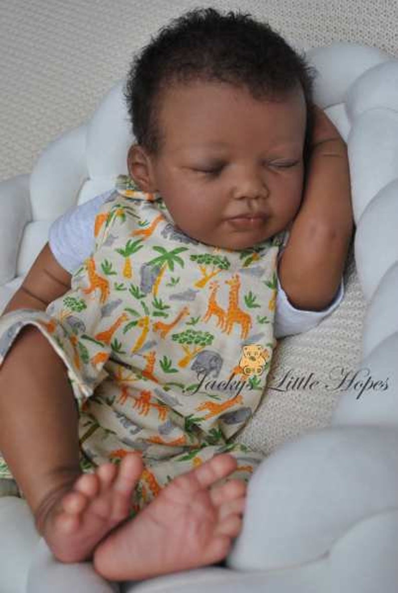 CUSTOM REBORN. Lilly-mai Jannie De Lange Vinyl Reborn Baby Doll ...