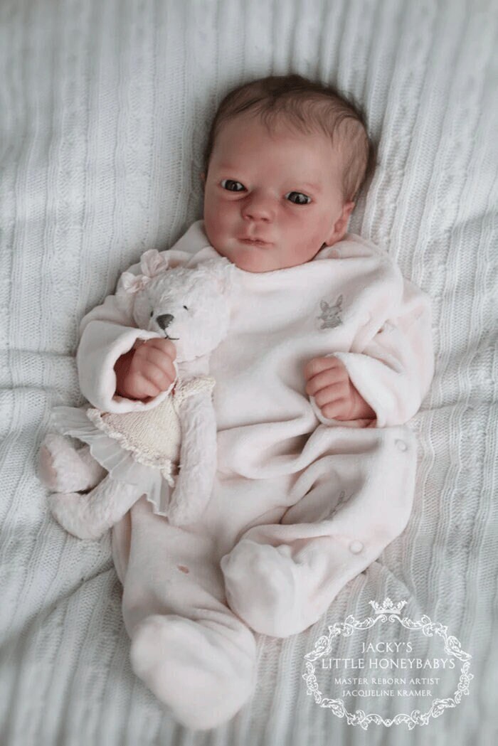 Custom Reborn Kit Ashley Awake Realborn by Bountiful Baby - 17" or 43 ...
