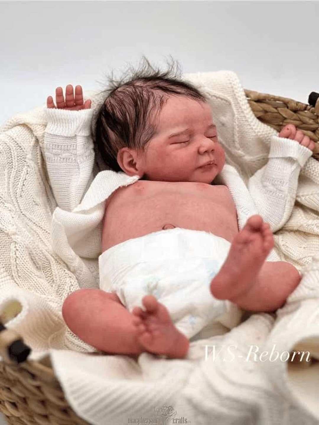 Personalized Reborn Kit Tally by Elisa Marx - 19" or 48 Cm, Newborn ...