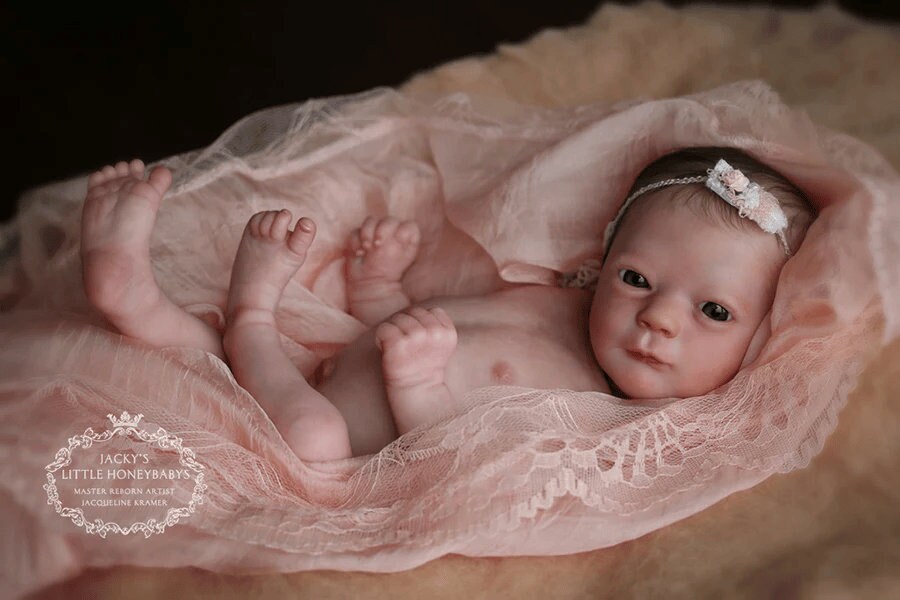 Custom Reborn Kit Ashley Awake Realborn by Bountiful Baby - 17" or 43 ...
