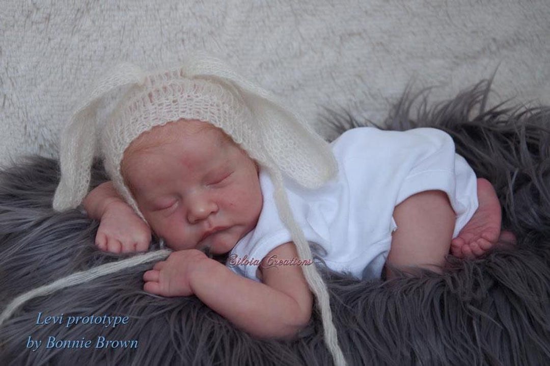 Custom Reborn Levi Kit by Bonnie Brown - 17" or 43 Cm, Premature Size ...