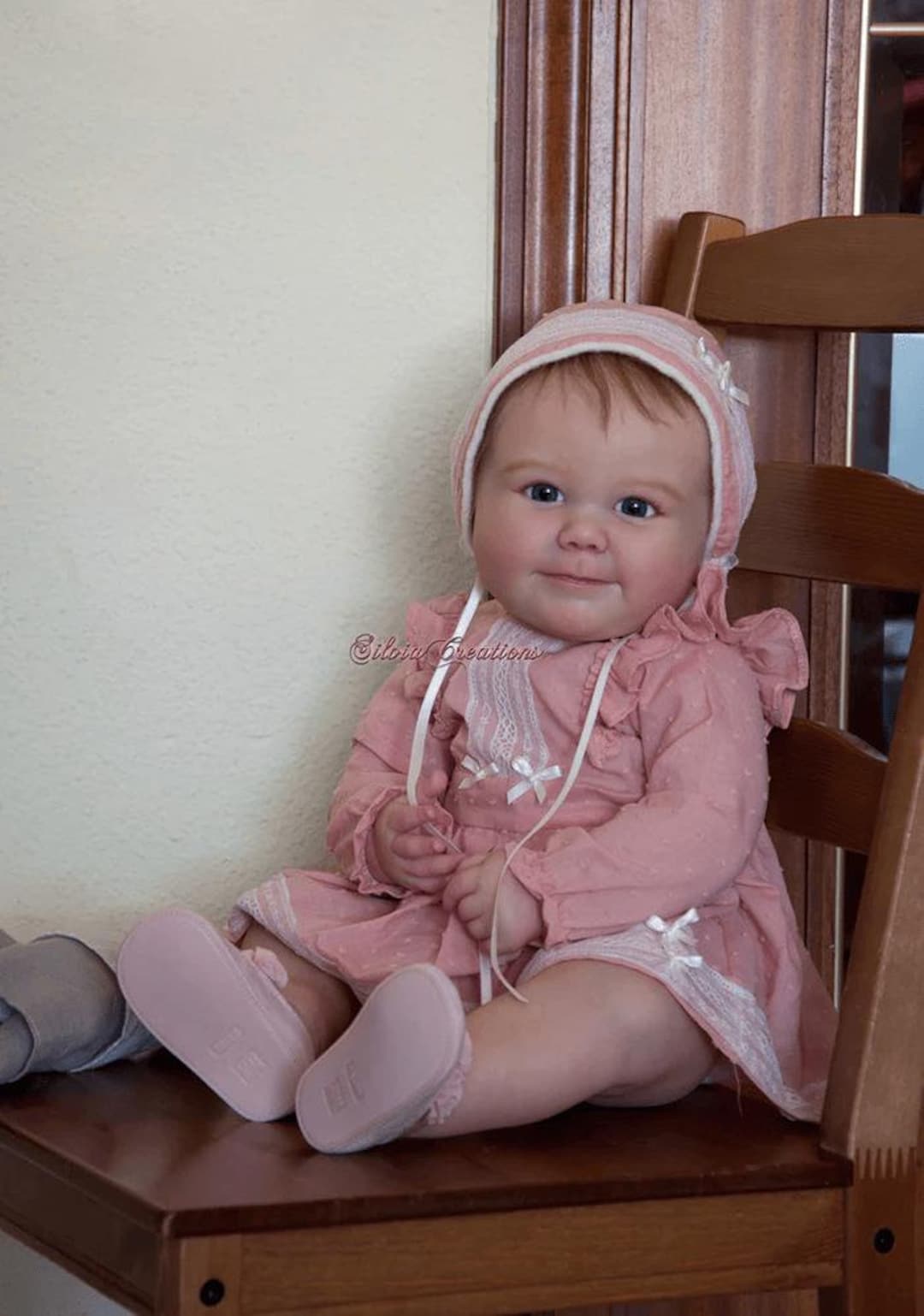 CUSTOM REBORN. Reborn Toddler Vinyl Baby Doll June Despierta 7 Months ...