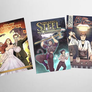 Custom Comic Book Cover, Personalized Superhero and Couple Art Gift for ...