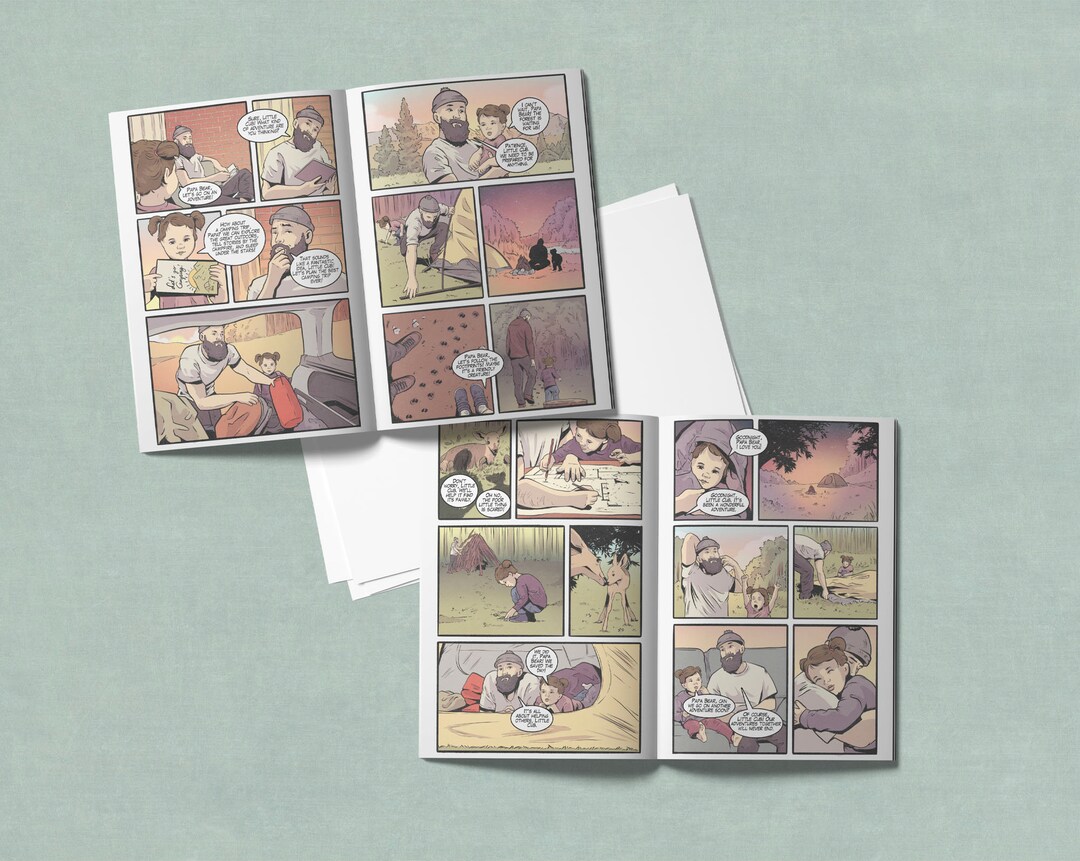 Personalized Custom Comic Book for Children - Etsy