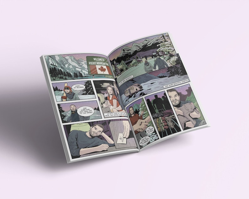 Personalized Custom Comic Book Comic Strip Gift - Etsy