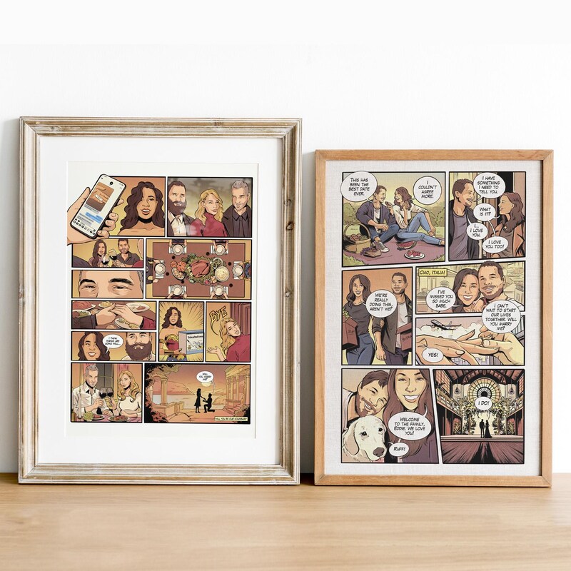 Personalized Comic - Etsy