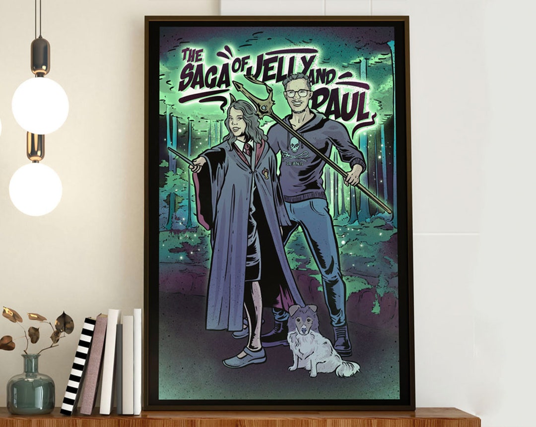 Personalized Custom Comic Book Cover Art Gift - Etsy