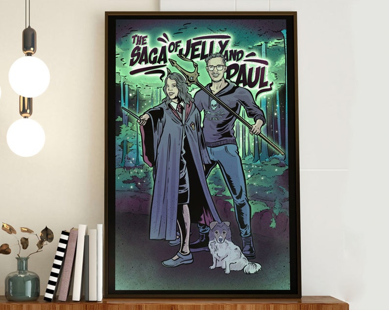 Personalized Custom Comic Book Cover Art Gift - Etsy