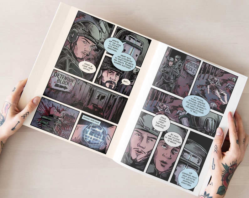 Personalized Custom Comic Book Comic Strip Gift - Etsy