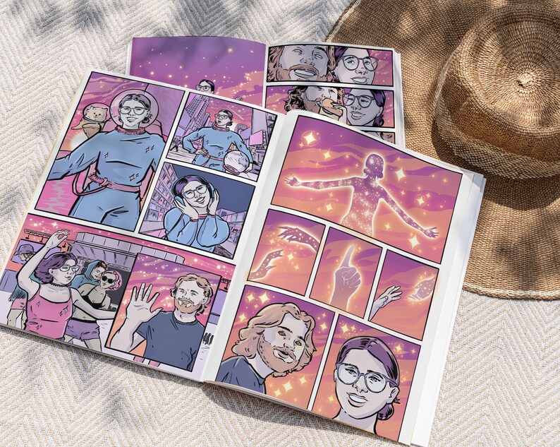 Personalized Custom Comic Book Comic Strip Gift - Etsy