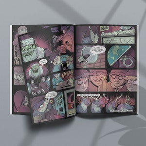 Personalized Custom Comic Book Comic Strip Gift - Etsy