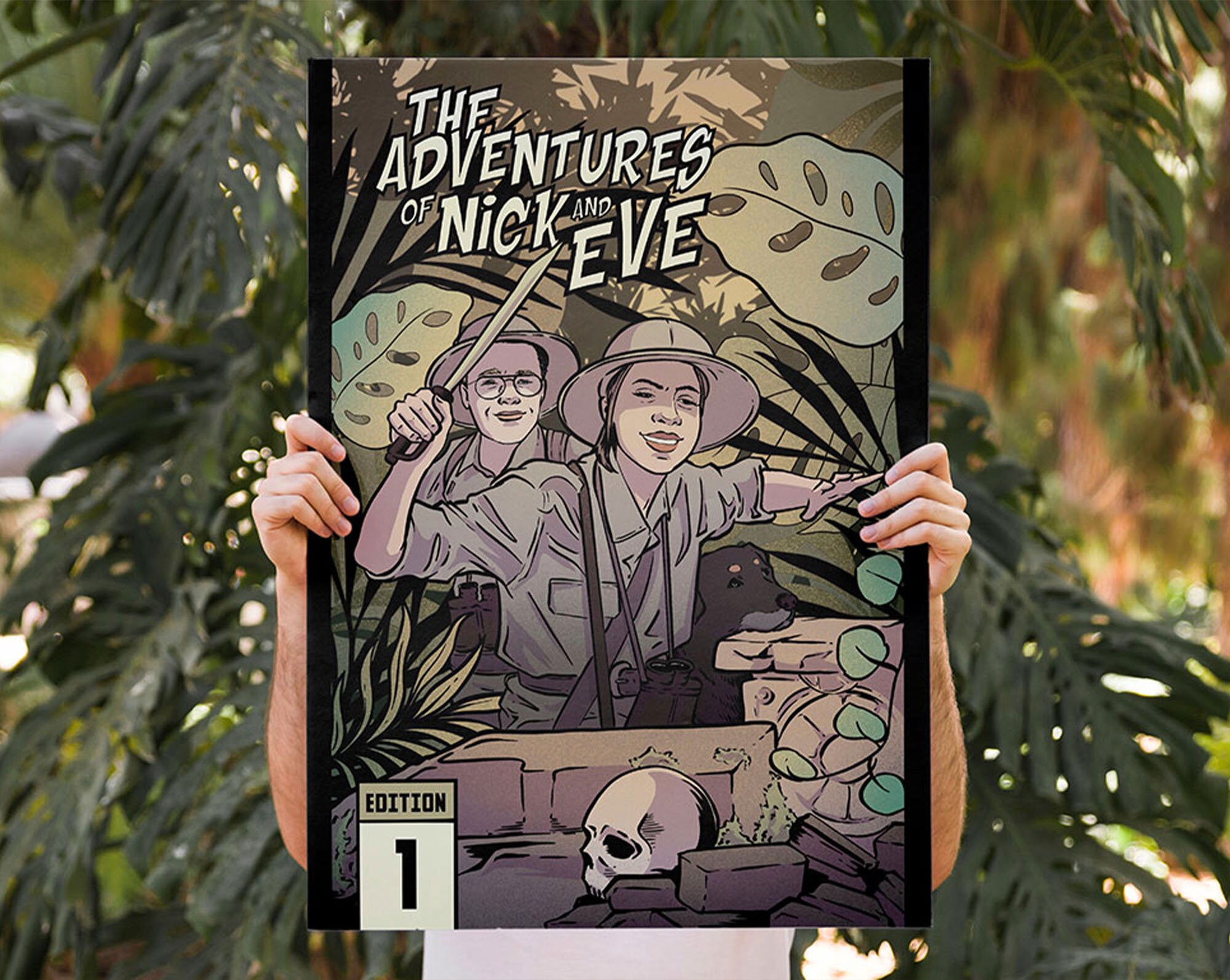 Personalized Custom Comic Book Cover Art Gift - Etsy