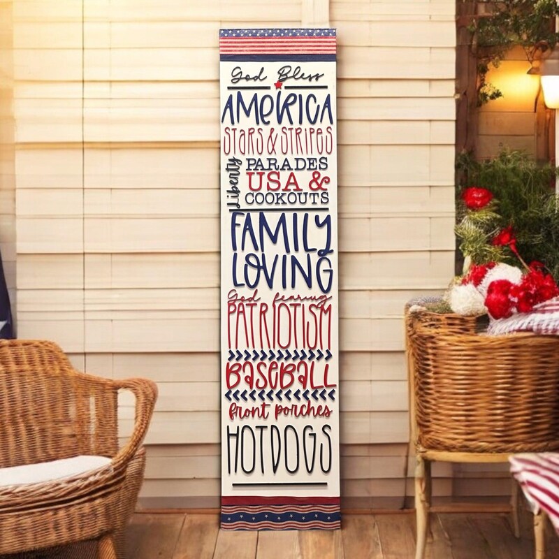 Americana Porch Signs - Etsy
