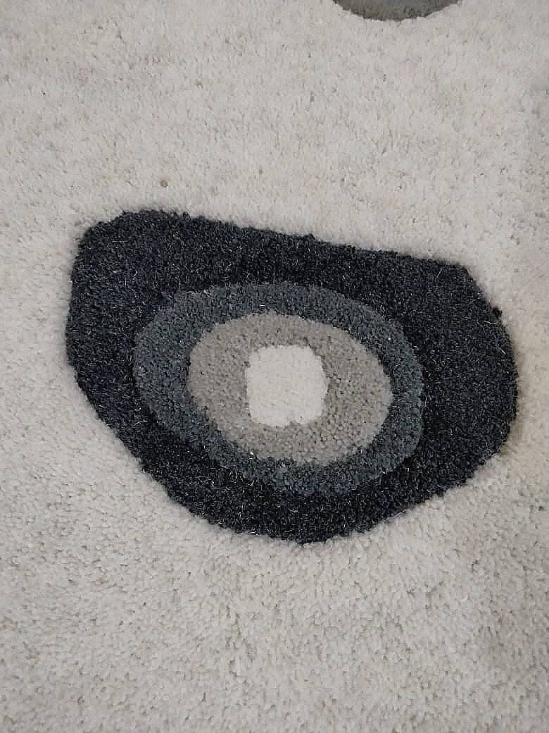 Irregular Shape Rug,handmade Designer Rug,modern Abstract Rug for ...