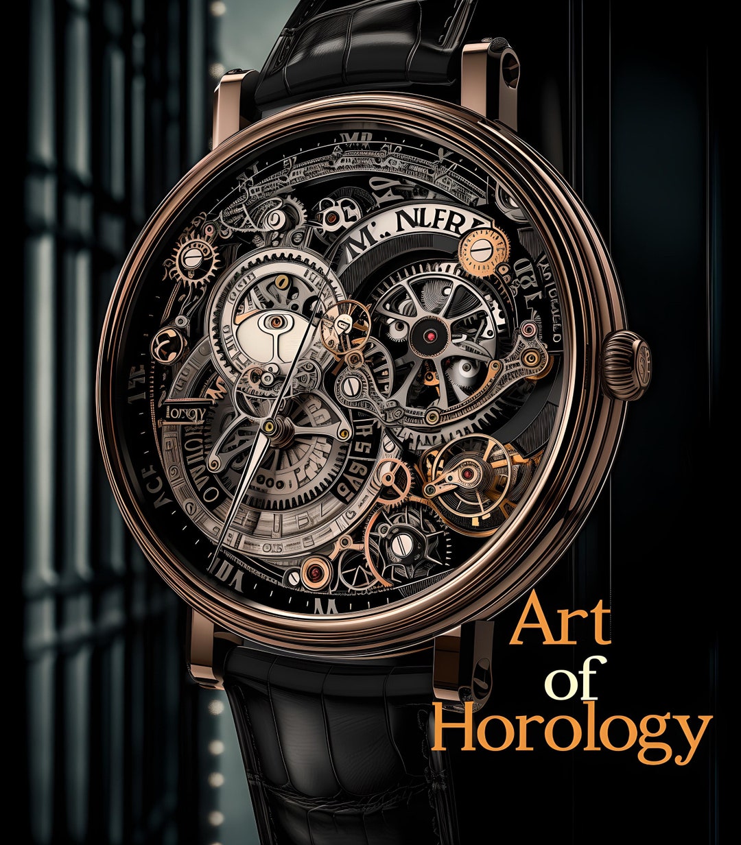 Intricate Horology Art Shirt | Unique Design, Classic Timepiece ...