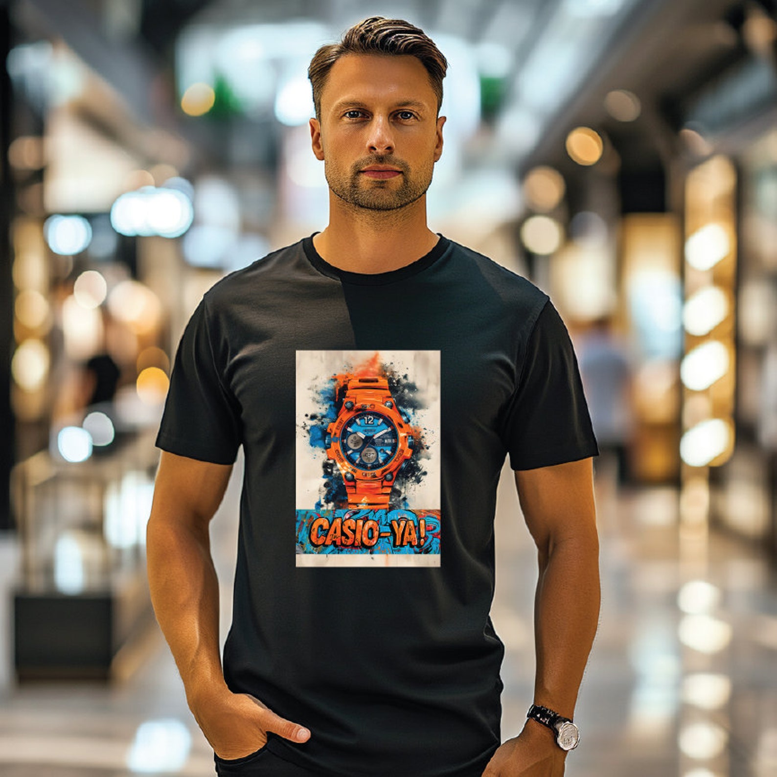 Casio-ya Watch Enthusiast T-shirt. the Ultimate Casio Watch Lovers ...