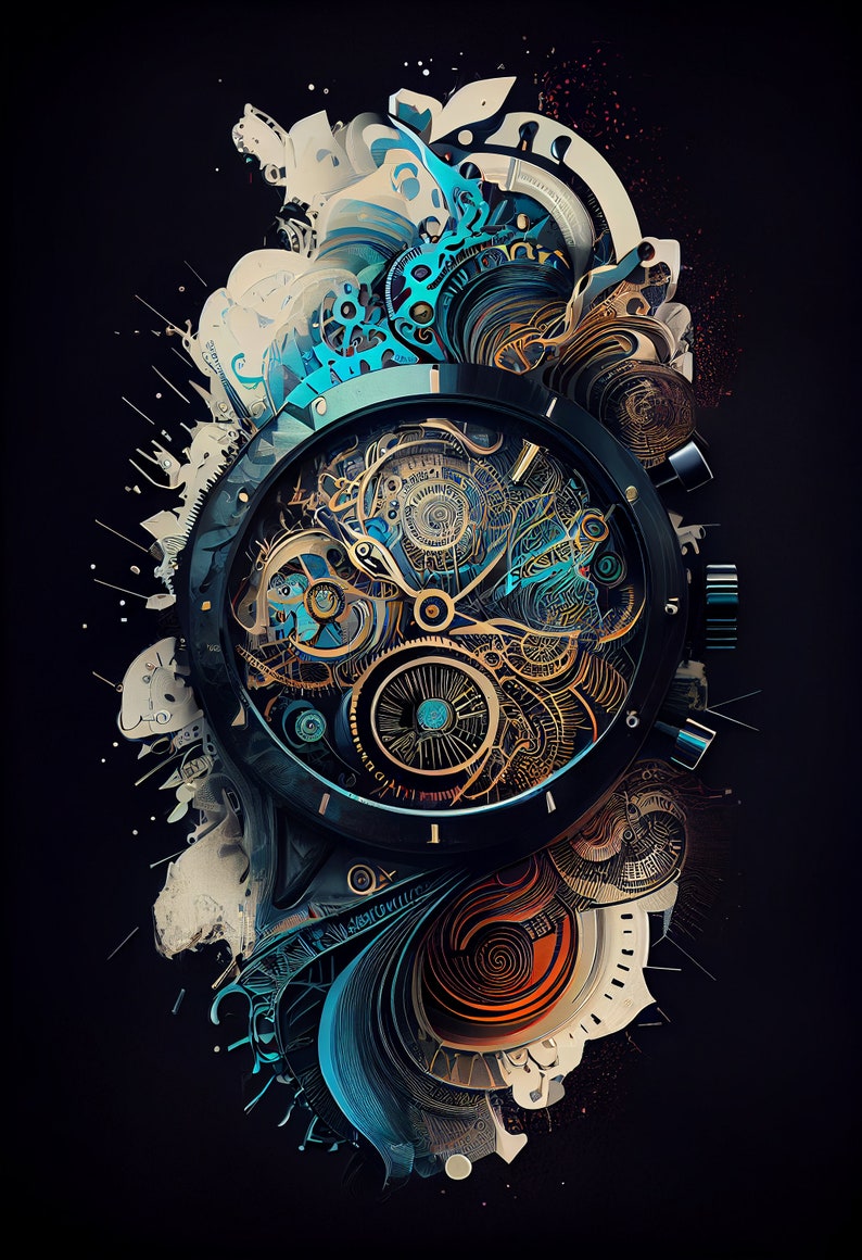 5 Cool Watch Art Files, Watch Art, Watch Canvas Art, Watch Artwork ...