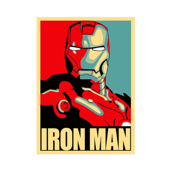 Iron Man Poster - Etsy